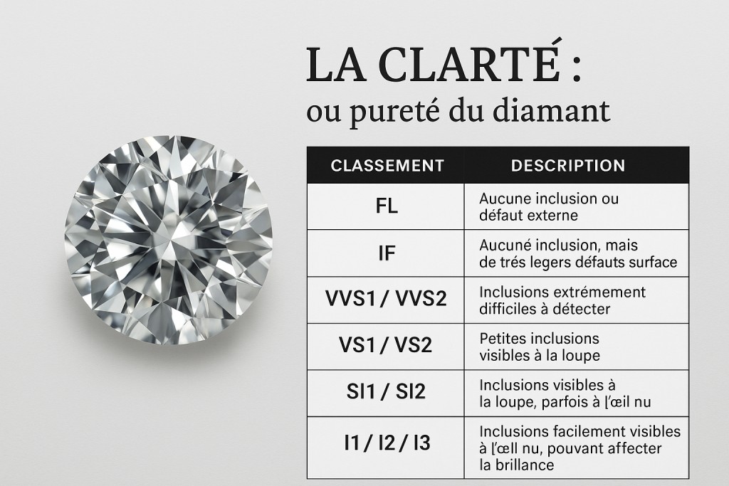 Les 4C du diamant : comprendre la qualité d’un diamant